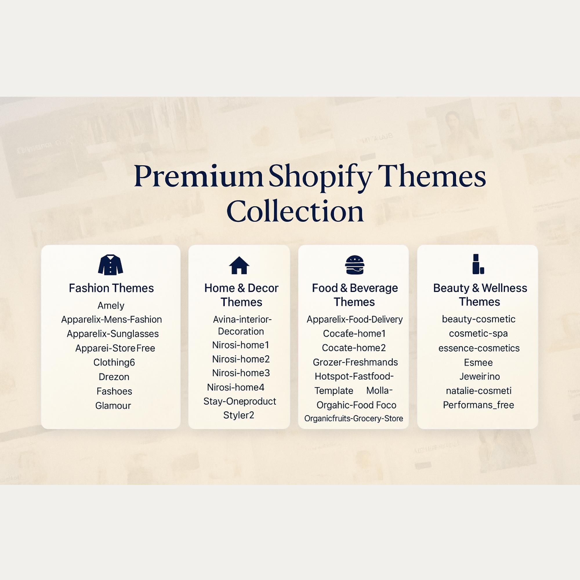 130+ Shopify Themes List: Multi-niche Templates (PDF Download) - Etsy