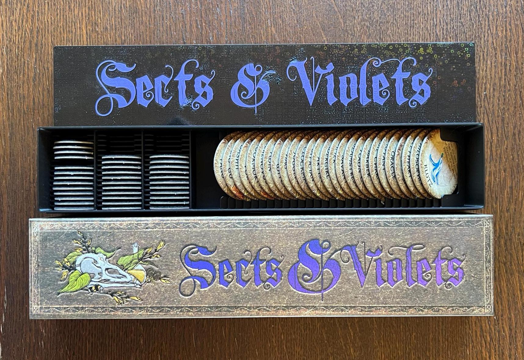 Modular Blood on the Clocktower Token Organizer (sects & Violets ...