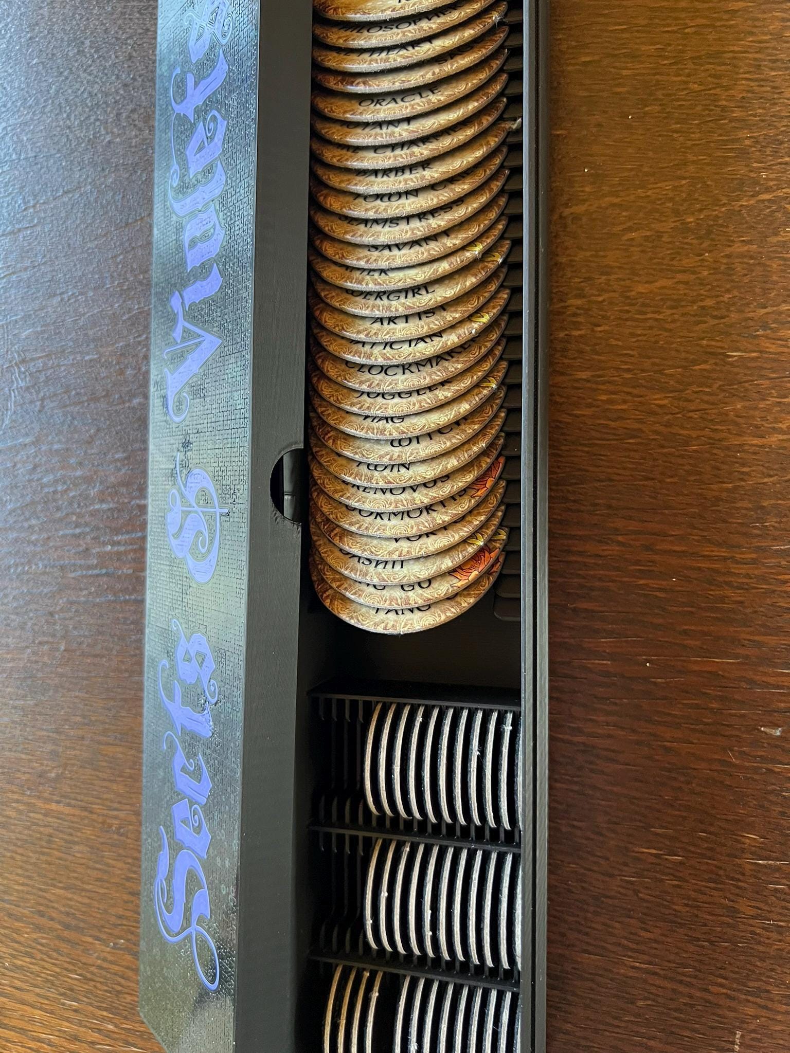 Modular Blood on the Clocktower Token Organizer (sects & Violets ...