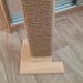 Wall-mounted Corner Cat Scratcher – Space-saving Wooden Sisal ...