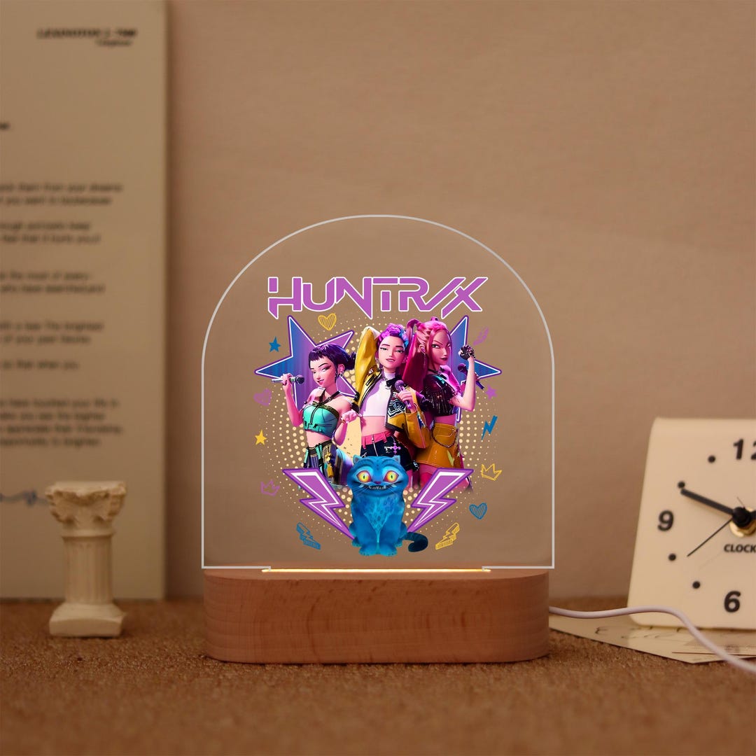Huntik Secrets & Seekers Night Light, Custom Girls Boys Night Light ...