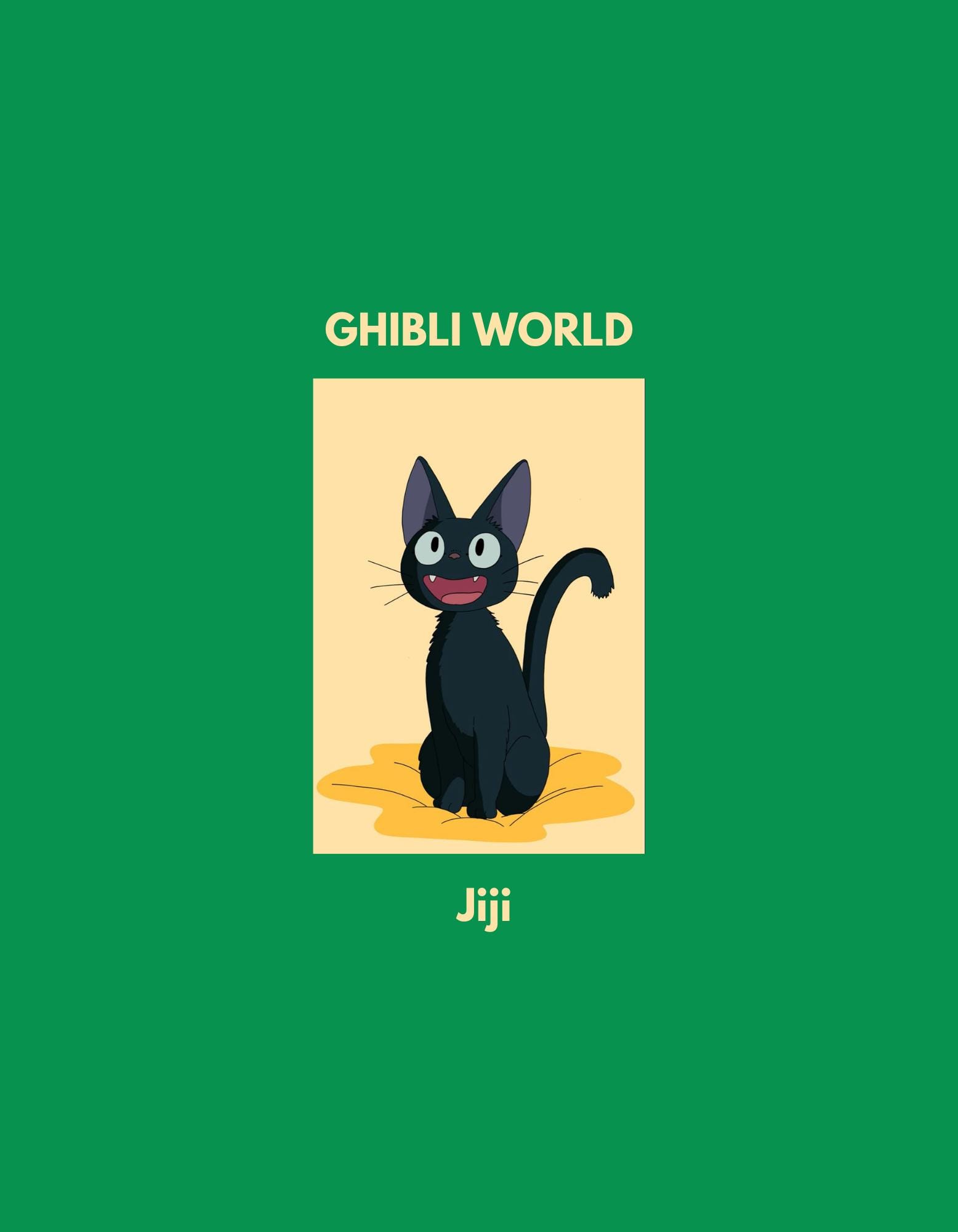 Studio Ghibli Inspired Printable Shirt Design (ghibli World Art - Jiji ...