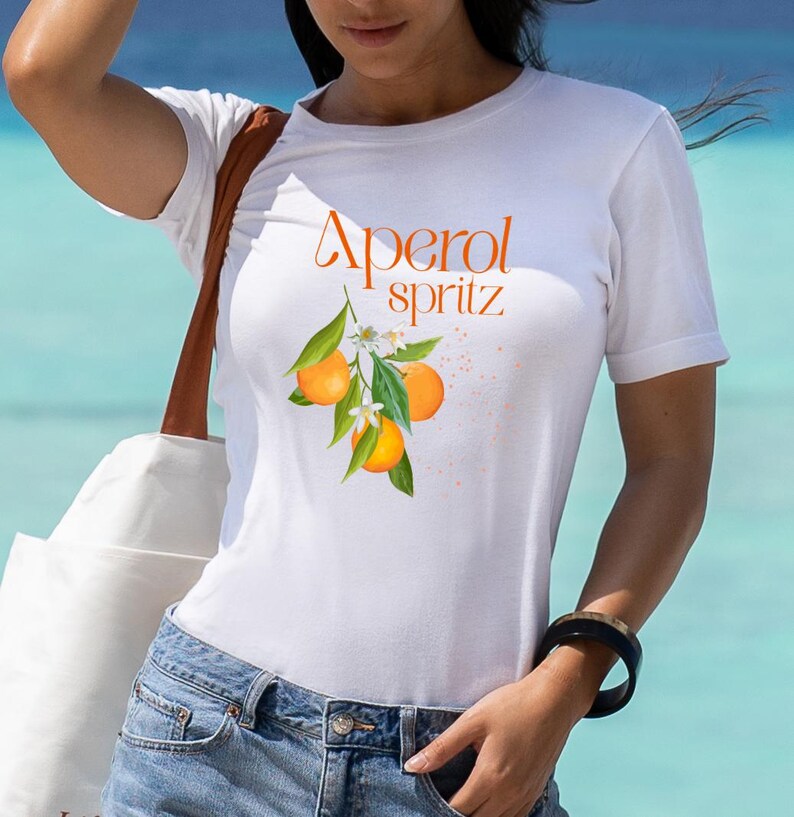 Aperol Spritz PNG Clipart: Orange Prosecco Cocktail (digital Download ...