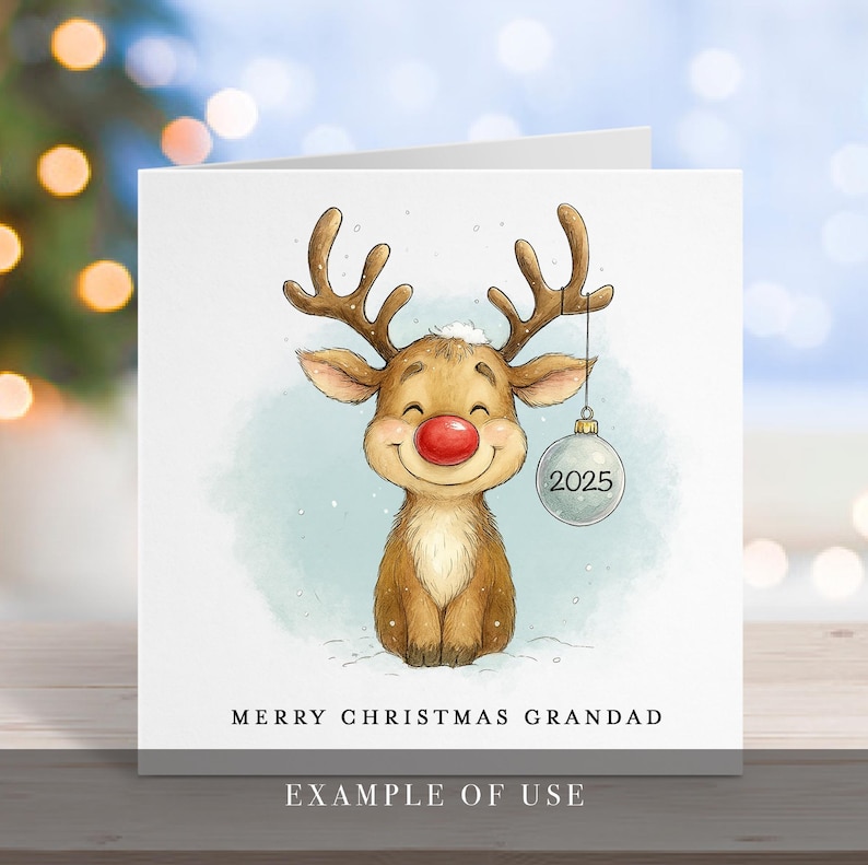 Reindeer Family Christmas Ornament PNG Designs: Holiday Decoration ...