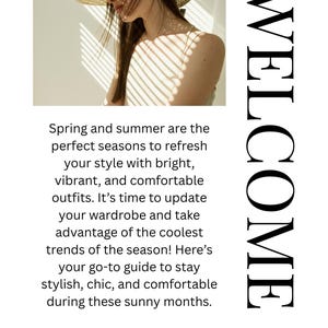 Spring-summer 2025 Fashion Guide: Trends and Styling Tips - Etsy