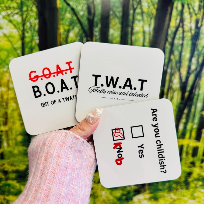 Funny Coaster Congrats - Etsy UK