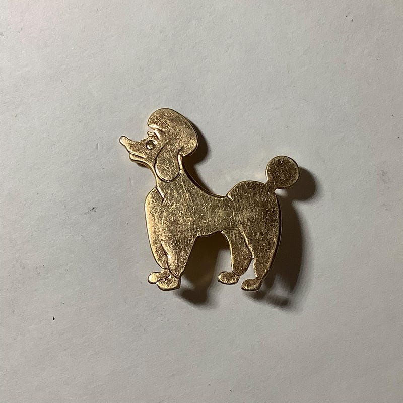 Poodle Brooch - Etsy