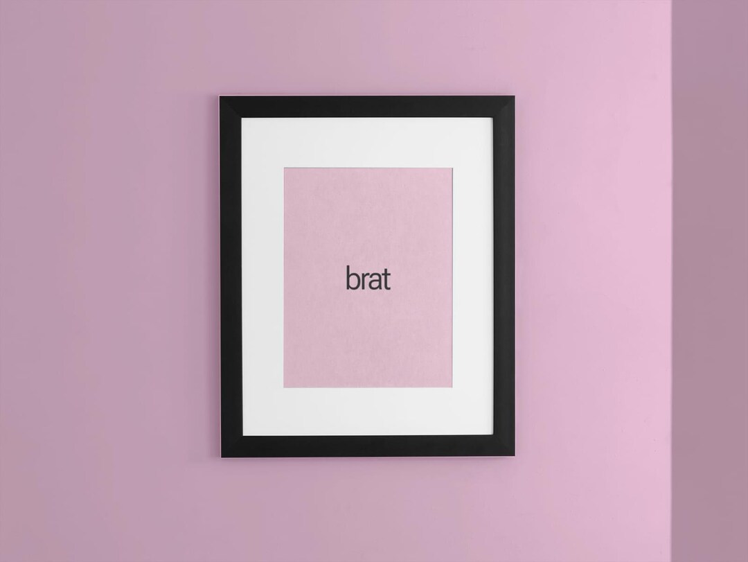 Brat Poster - Etsy