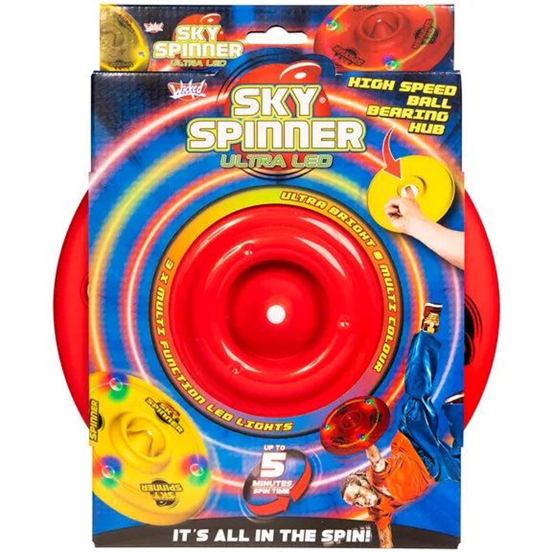 Wicked Sky Spinner Ultra LED – Ultimate Trick Disc With Light Effects ...