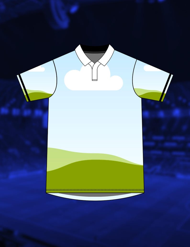 Editable Jersey Mockup: Canva Template, Customizable Sports Design ...