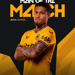 Wolves Football Poster Template: Matchday Graphics (canva Digital ...