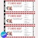 Printable MOVIE Gift Tickets. Cinema Themed Gift Reveal Ticket ...