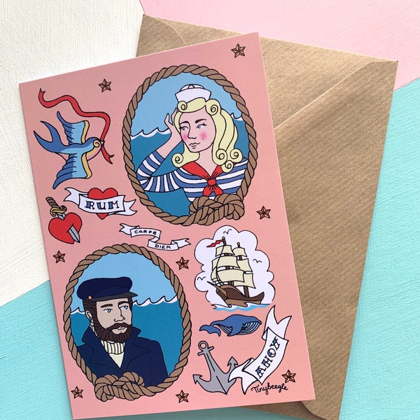 Retro Sailor - Etsy