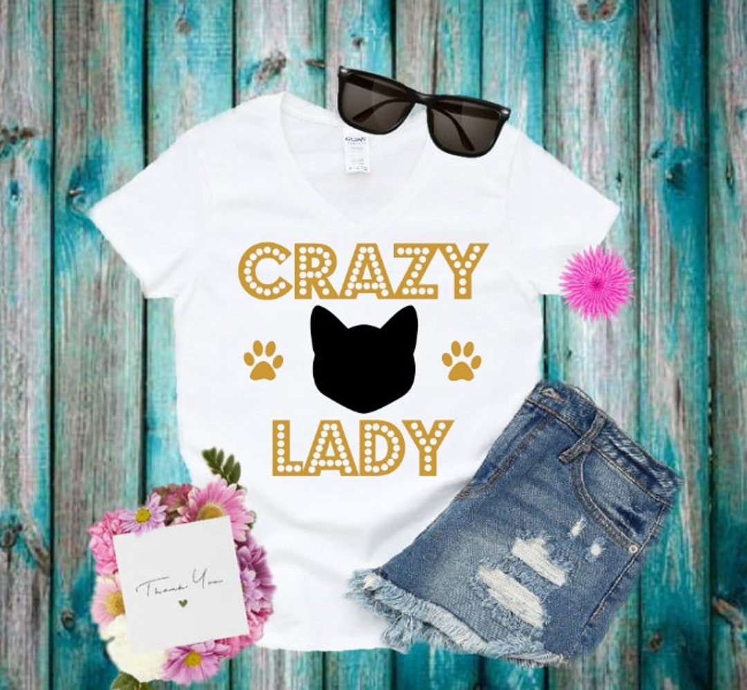 Crazy Cat Lady SVG, JPG, PNG Instant Download for Cricut, Silhouette ...