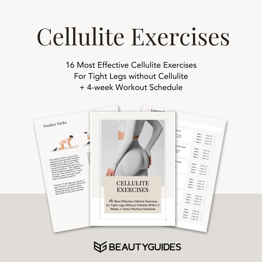 Reduce Cellulite Now! 16 Most Effective Cellulite Home Exercises for ...