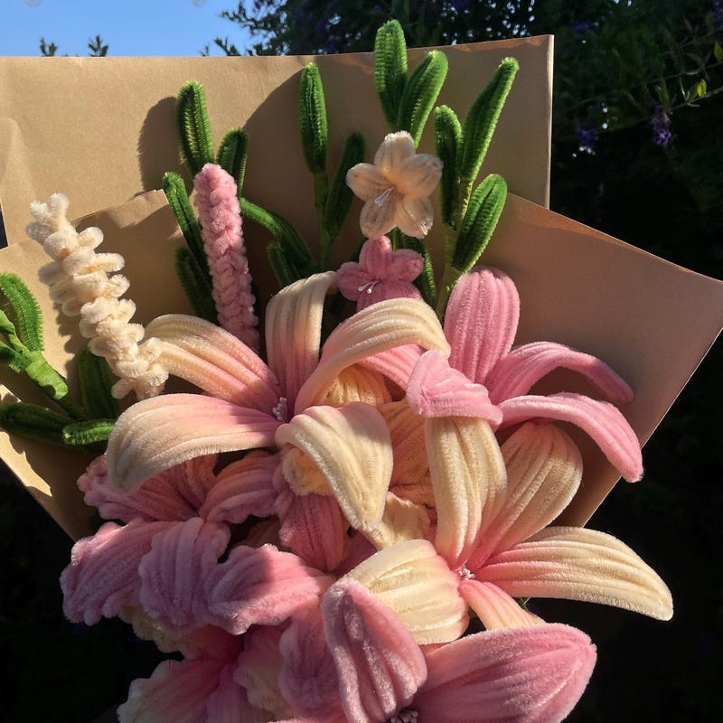 Diy Pipecleaner Flowers - Etsy