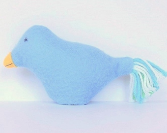 Blue Bird Cat Toy - Etsy