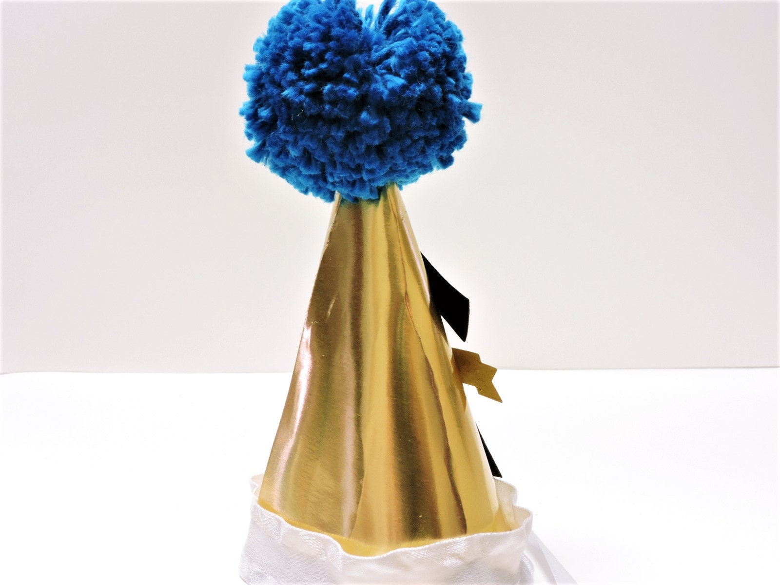 Personalized Gold Party Hat for Cat or Dog Custom Puppy | Etsy