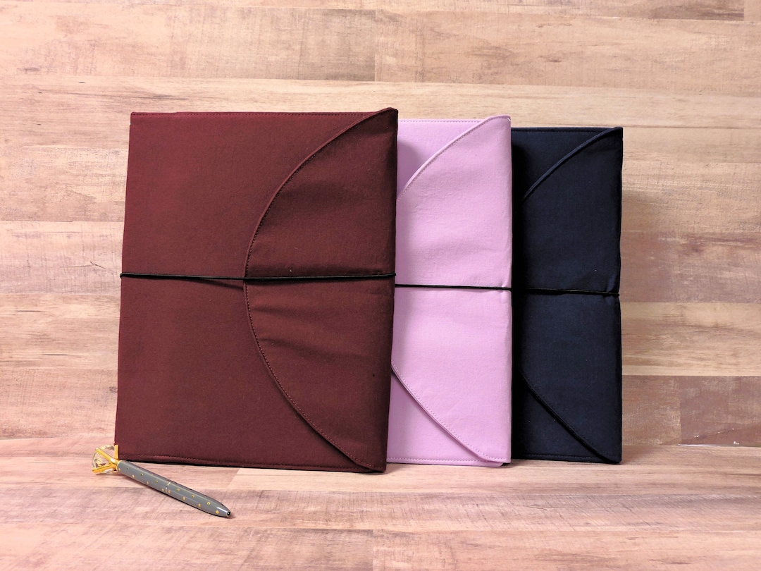 Fabric Composition Notebook Cover, Cotton Cover for Ruled College ...