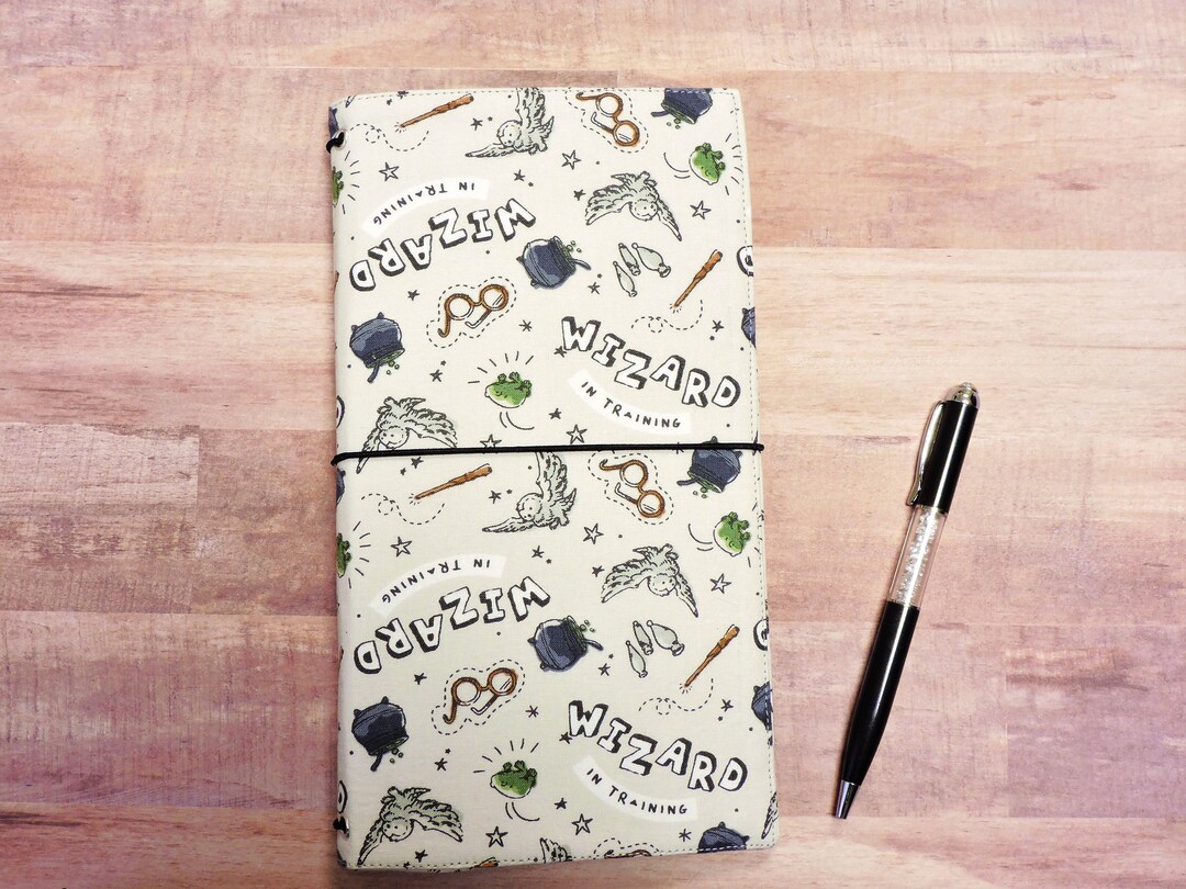 Wizard Fabric Midori Standard Traveler's Notebook, Wizard in Training ...