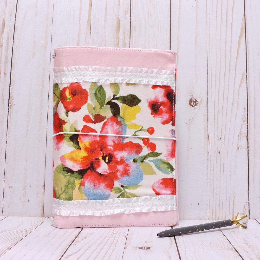 Watercolor Butterfly Fabric Standard Midori Traveler's Notebook, Ruffle ...