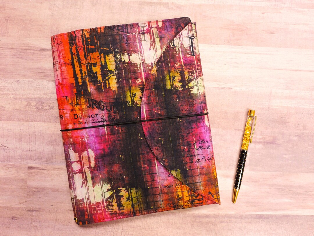 Burgundy Grunge Composition Notebook Cover, Red Cover for Ruled College ...