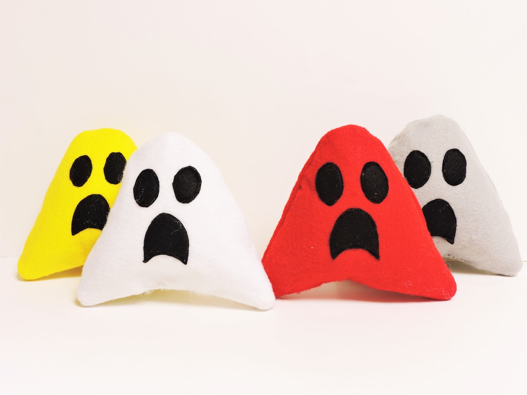 Ghost Dog Toy, Felt Halloween Chew Toy With or Without Squeaker - Etsy