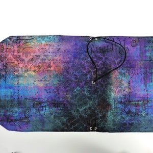 Indigo Grunge Composition Notebook Cover: Blue Damask Print - Etsy