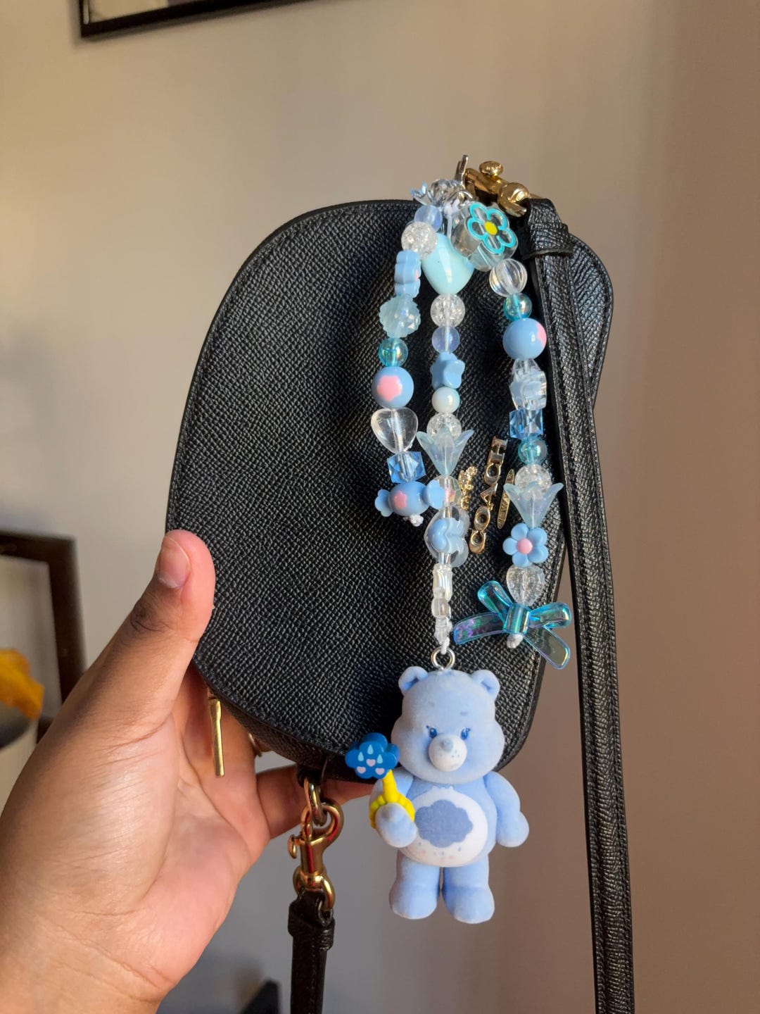 Carebears Series GRUMPY BEAR Bag Chain - Etsy