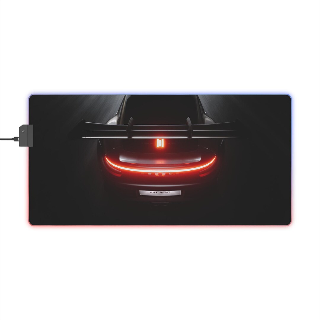 Porsche GT3 RS LED Gaming Mouse Pad - Etsy
