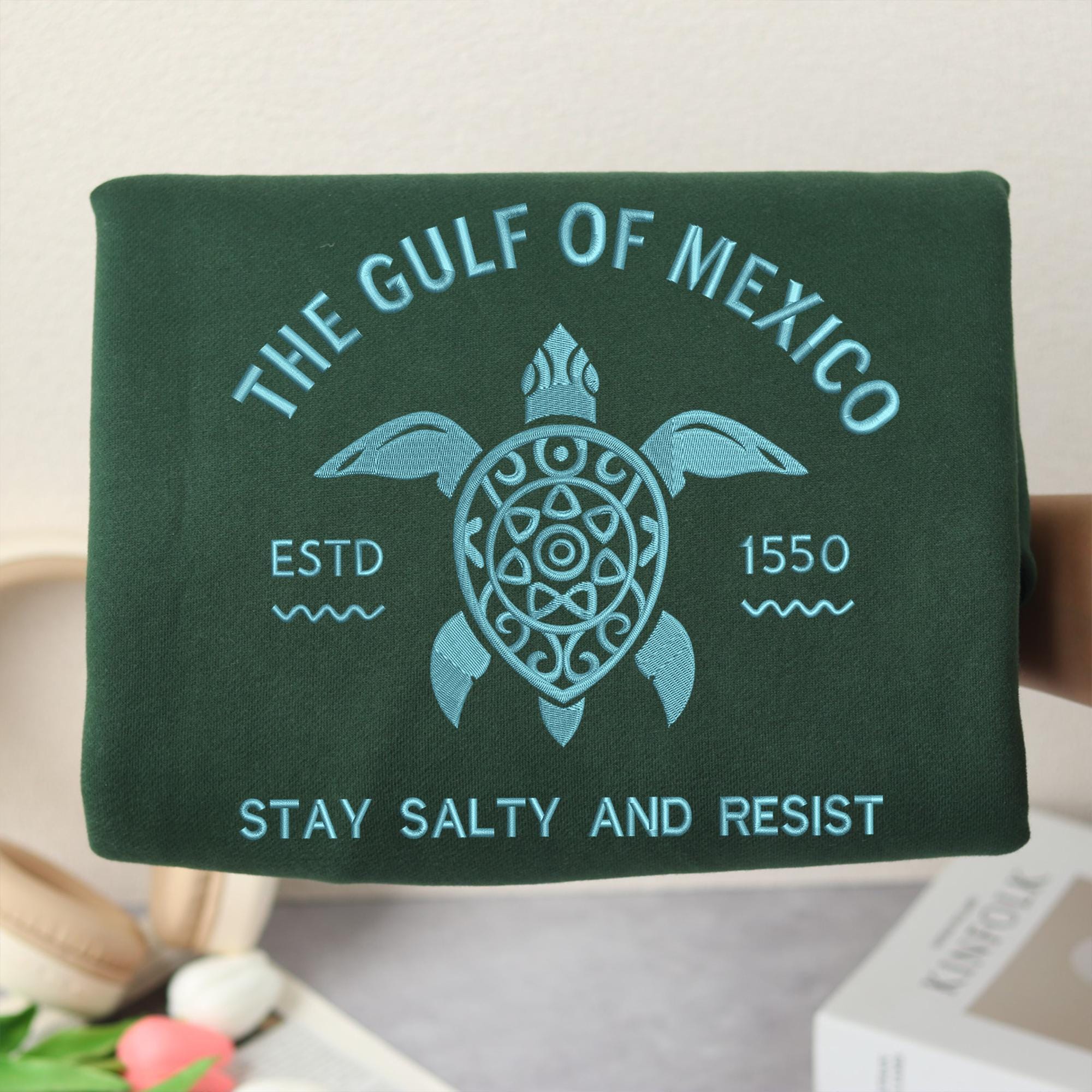 Embroidery Gulf of Mexico Stay Salty Resistance File, Resist Embroidery ...
