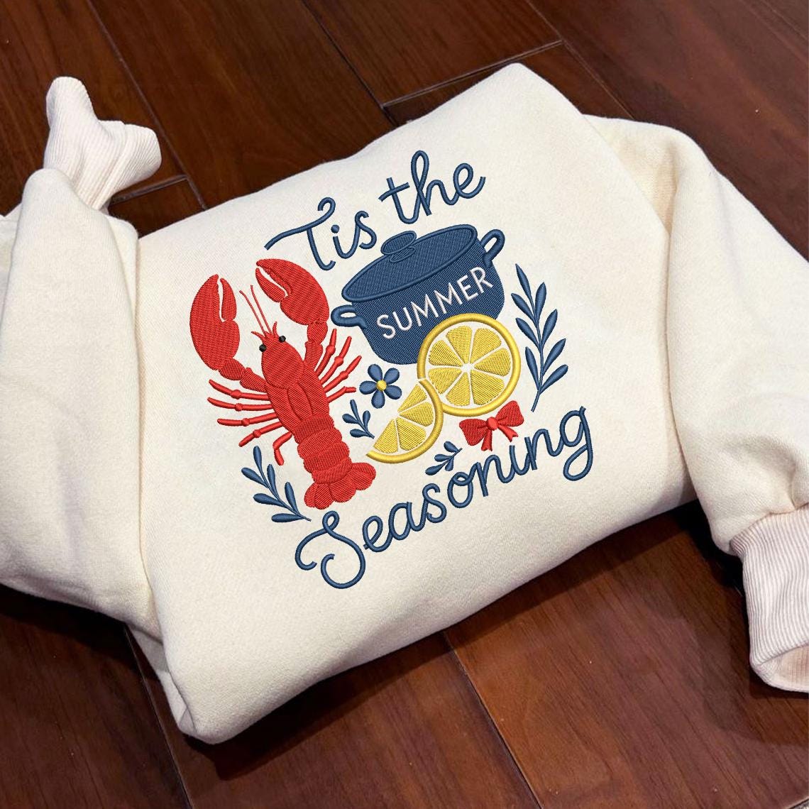 Embroidery Crawfish Boil Season Digital, Crawfish Png, Funny Summer ...