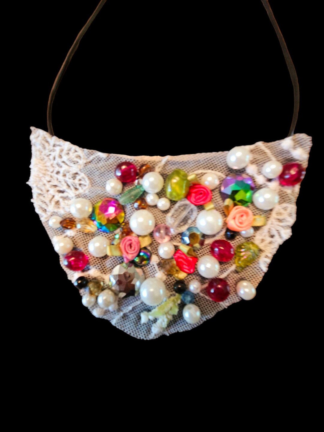 Unique Handmade Necklace, Elegant Choke Neck Decor, Retro Style Neck ...