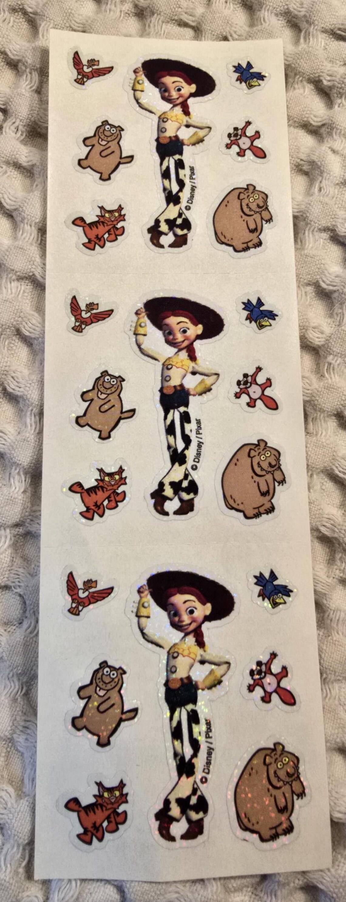 BRAND NEW Opened Toy Story 2 Jessie Sticker Sheet Sandylion - Etsy