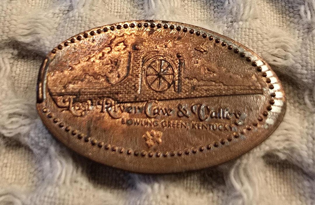 Lost River Cave and Valley, Bowling Green, Ky--pressed Penny--vintage ...