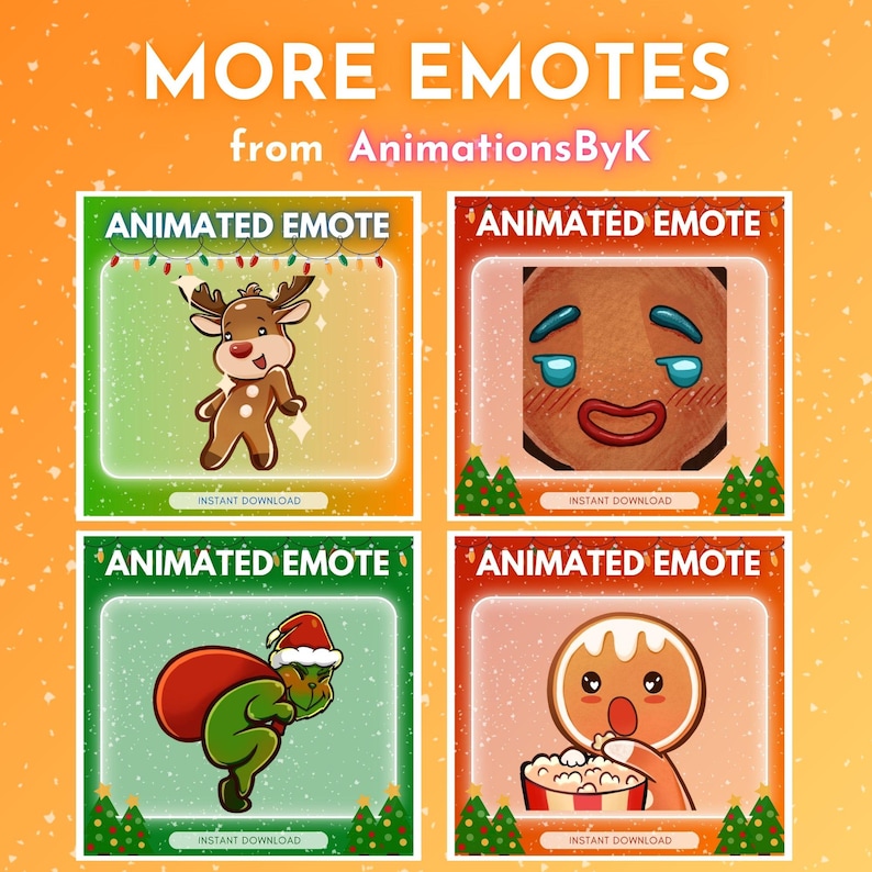 ANIMATED Emote Twitch & Discord - Chibi Twerking Moose