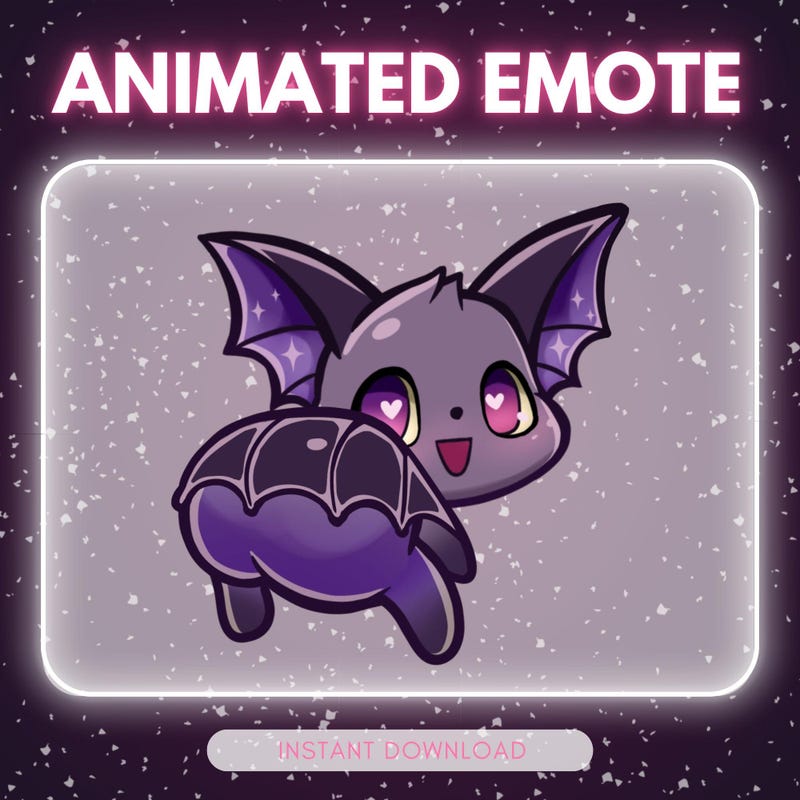 Purple Animated Spider - Etsy