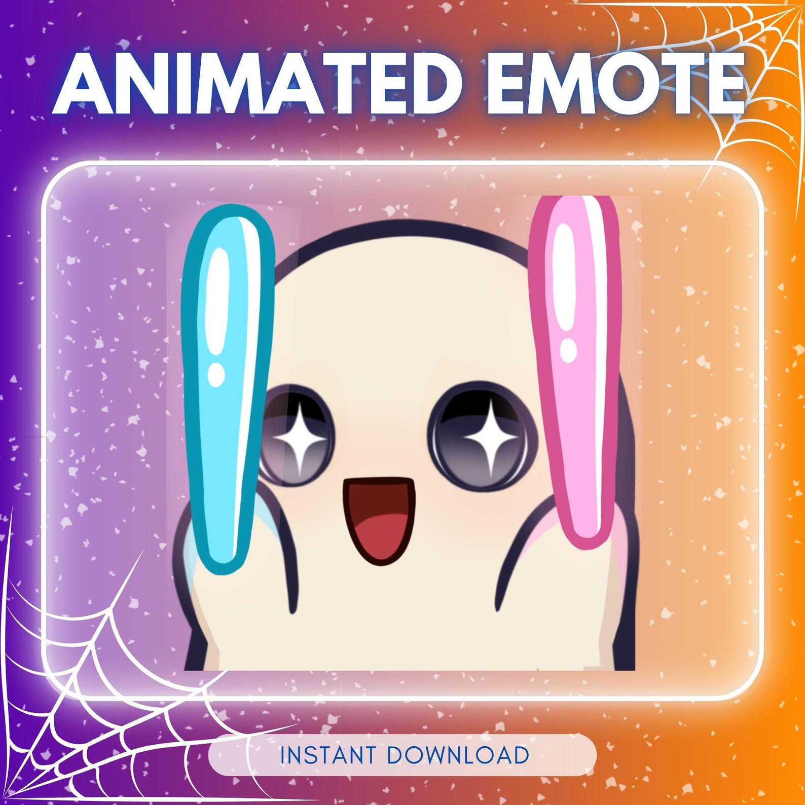 Animated Raving Ghost Emote: for Streaming on Twitch & Discord (instant ...