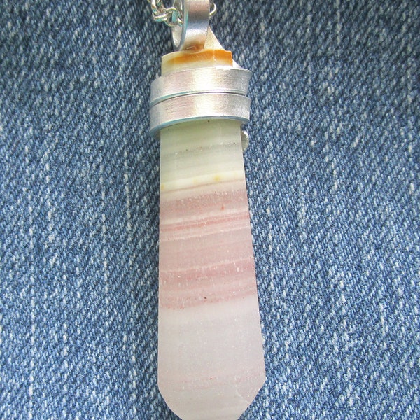 Pink Crystal Pendant - Etsy