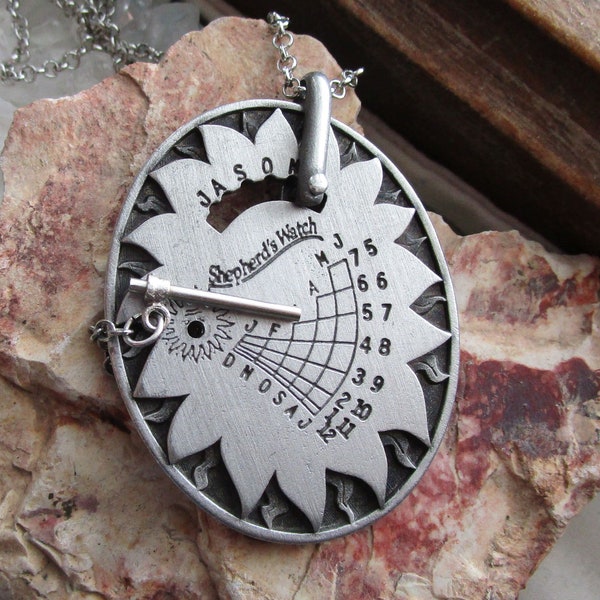 Sundial Pendant - Etsy