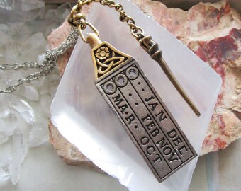 Vintage Pewter Sundial Aquitaine Shepherd's Watch Pendant - Etsy