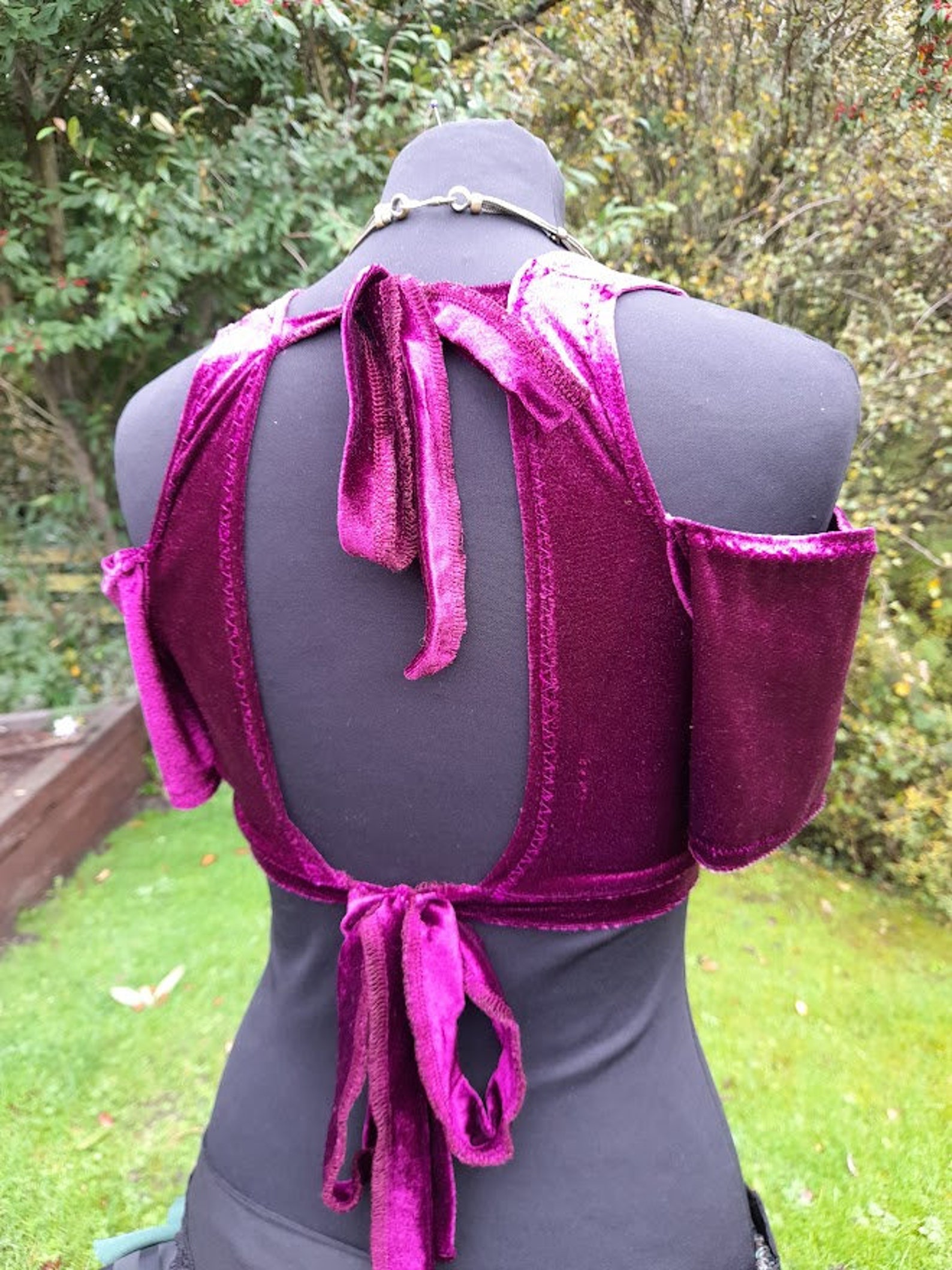 Choli, Made to Order, Drop Shoulder Choli, Belly Dance Choli, Open ...