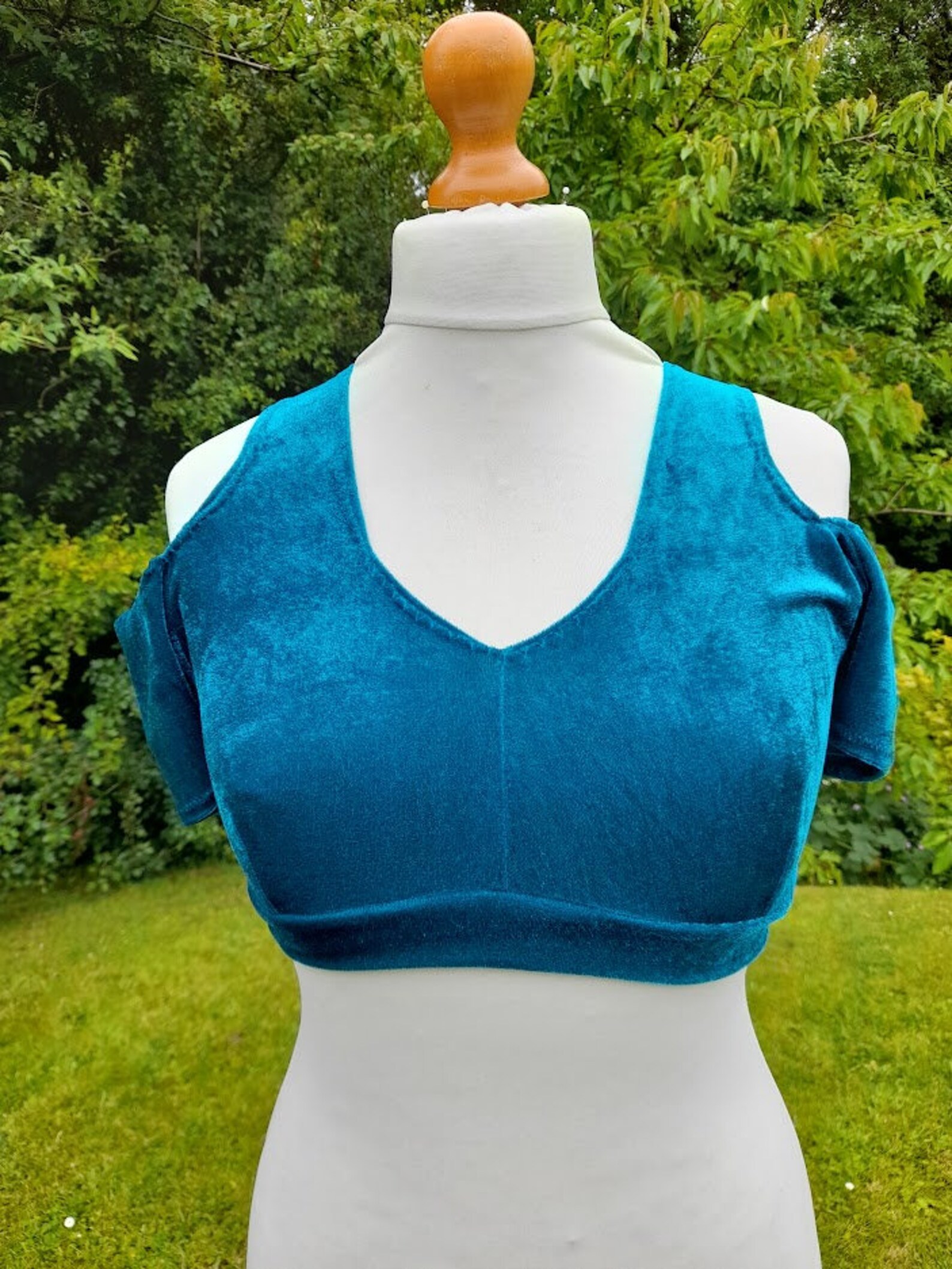 Choli, Made to Order, Drop Shoulder Choli, Belly Dance Choli, Open ...
