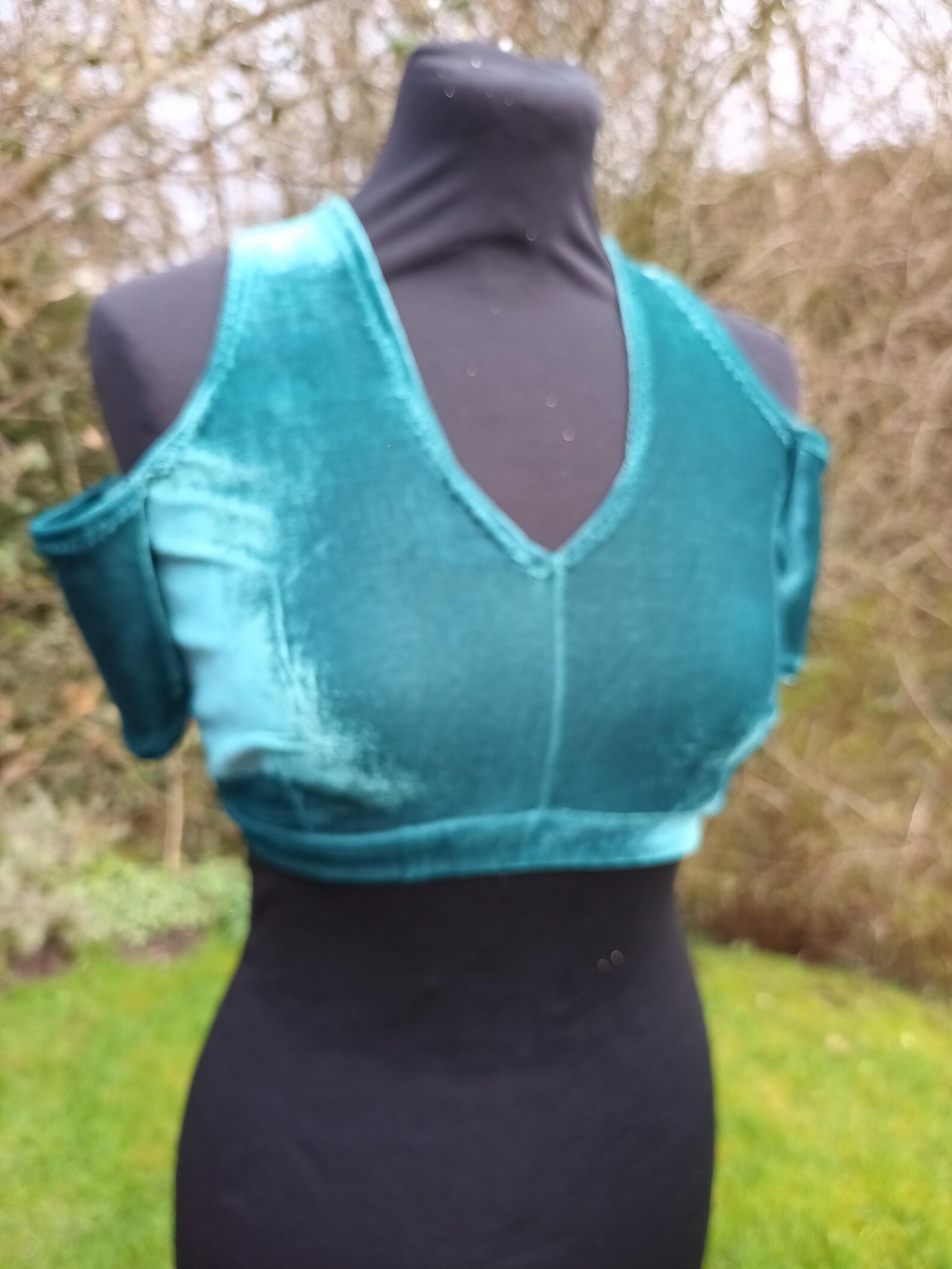 Choli, Made to Order, Drop Shoulder Choli, Belly Dance Choli, Open ...