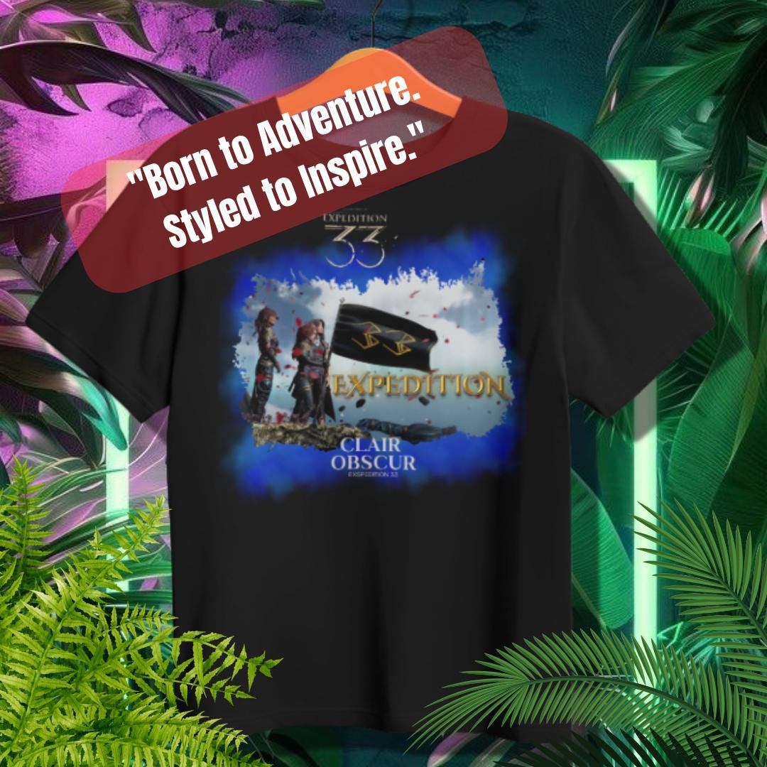 Clair Obscur: Expedition 33 T-shirt, RPG Unisex Tee, Perfect Gift for ...