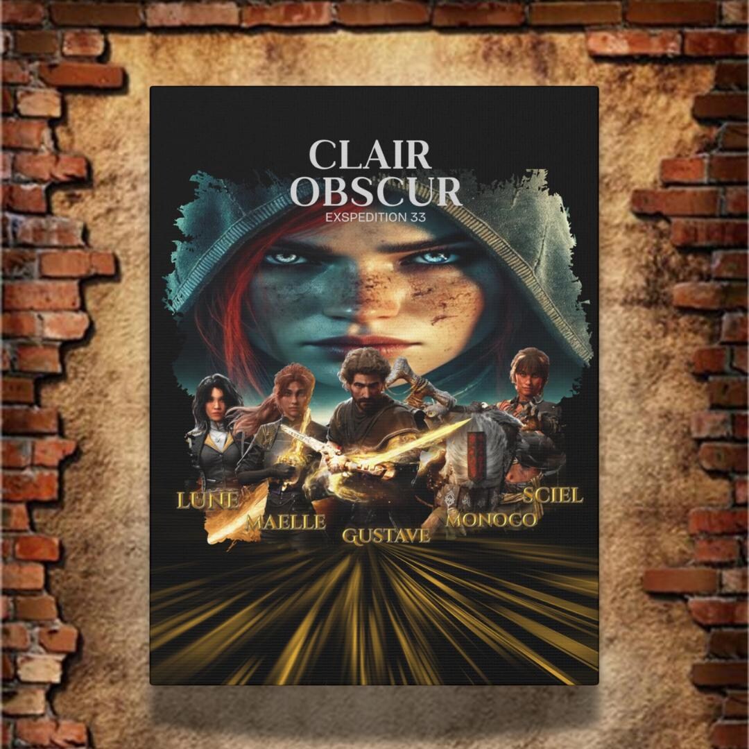 Clair Obscur Expedition 33, Home Decor, Wall Art, Gift for Gamers ...