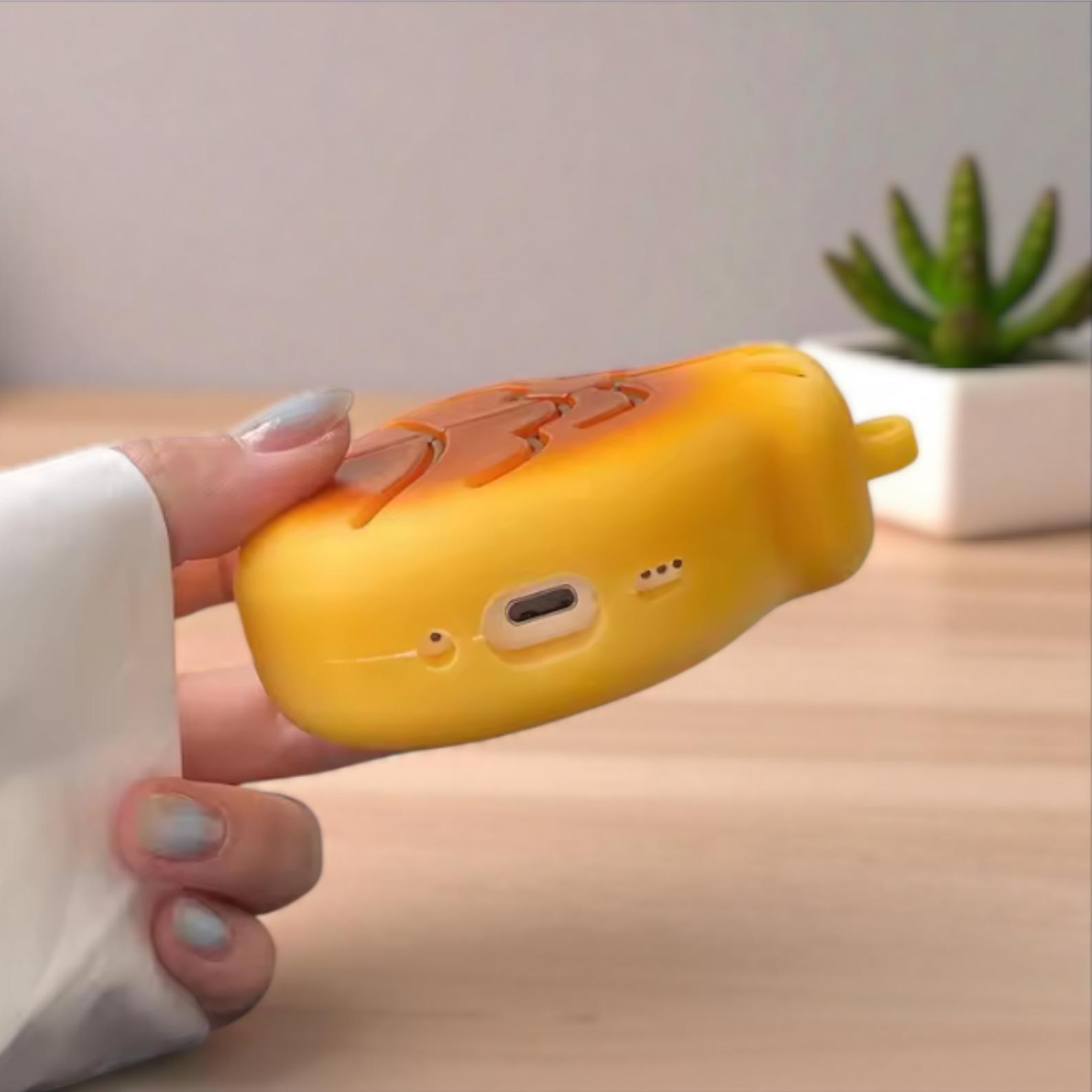 Fish AirPod Case, Taiyaki Cartoon Earphone Case, Protective Case for AirPod 1 2 3 4 Pro 2, Fish ...
