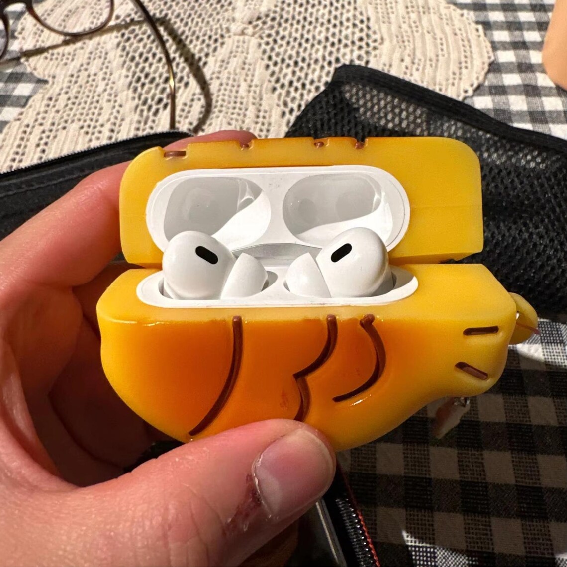 Fish AirPod Case, Taiyaki Cartoon Earphone Case, Protective Case for AirPod 1 2 3 4 Pro 2, Fish ...