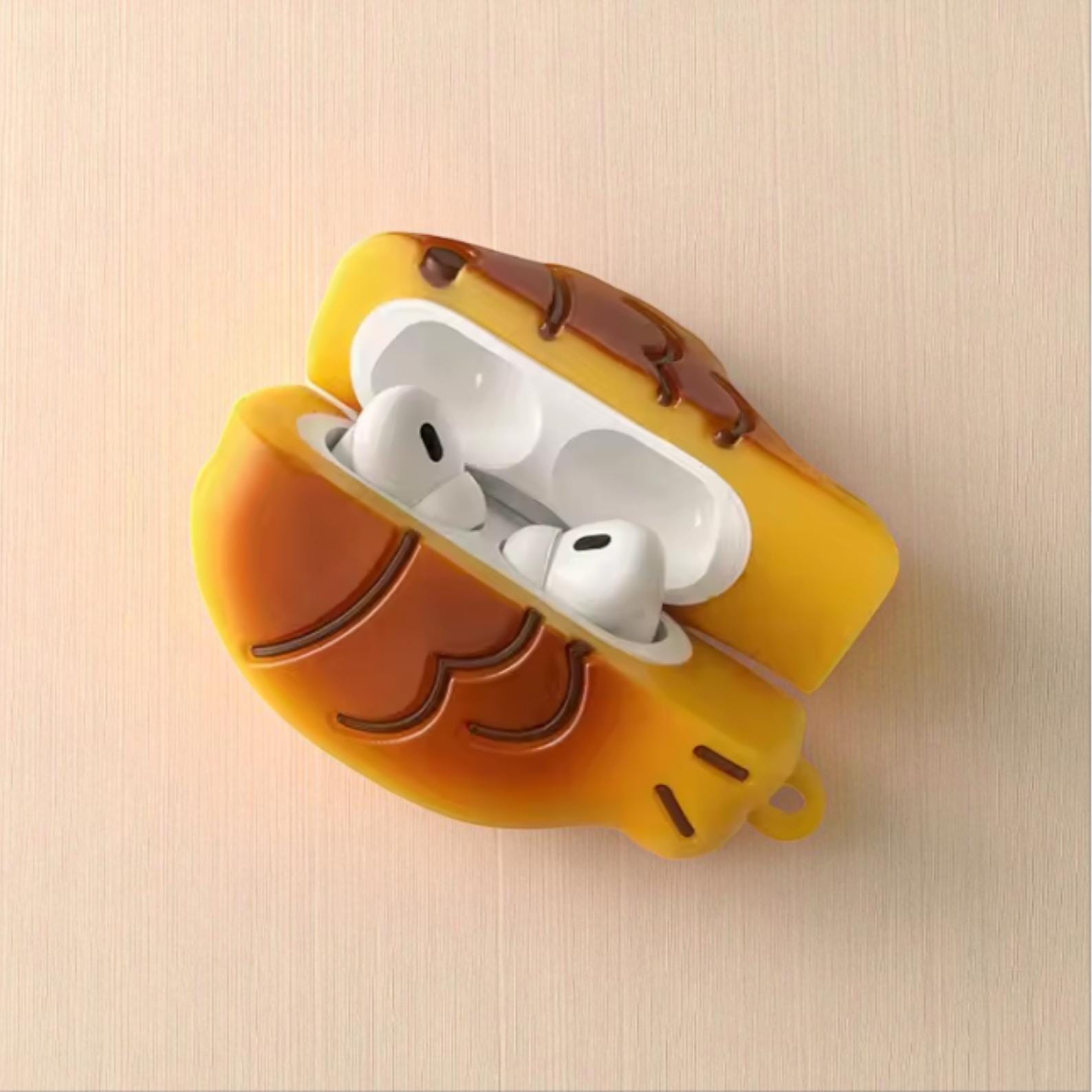 Fish AirPod Case, Taiyaki Cartoon Earphone Case, Protective Case for AirPod 1 2 3 4 Pro 2, Fish ...