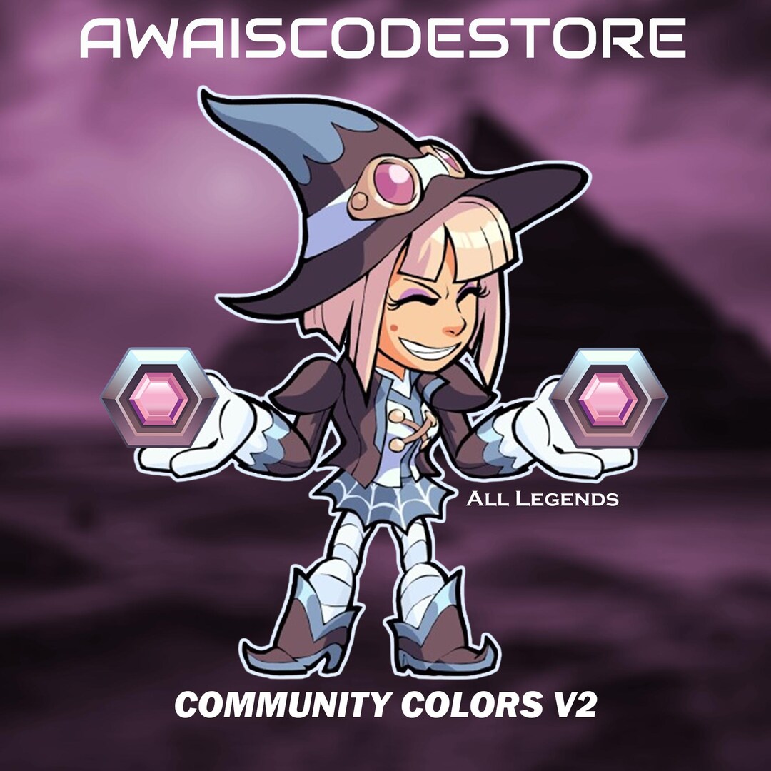 Brawlhalla - Community Colors V2 for All Legends - Etsy UK